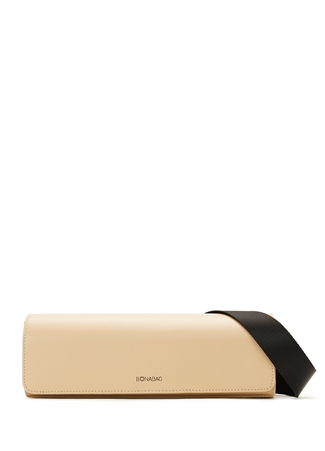 Bonabag Kadın Krem Deri Çanta Bej Eu Bonabag Kadın Krem Deri Çanta Bej Eu