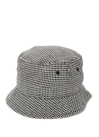 New Era Kadın Kazayağı Desenli Bucket Şapka Siyah S EU