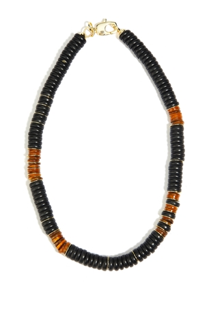 Beymen Collection Kadın Siyah Kahverengi Renkli Taşlı Kolye EU