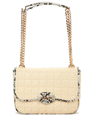 Love Moschino Kadın Bej Desenli Çanta Eu