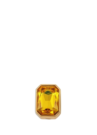 Ninon Kadın Bosphorus Sarı Taşlı Altın Rengi Kaplama Küpe EU Ninon Kadın Bosphorus Sarı Taşlı Altın Rengi Kaplama Küpe EU