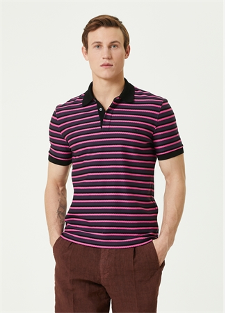 Salvatore Ferragamo Erkek Şeftali Yeşil Polo Yaka Çizgi Desenli T-shirt Pembe S Eu Salvatore Ferragamo Erkek Şeftali Yeşil Polo Yaka Çizgi Desenli T-shirt Pembe S Eu