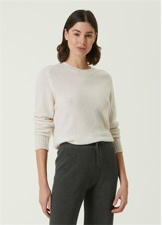 Tru Kadın Krem Yün Triko Bej S/M EU