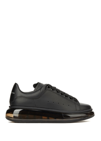 Alexander McQueen Kadın Oversize Siyah Deri Sneaker 36 EU Alexander McQueen Kadın Oversize Siyah Deri Sneaker 36 EU