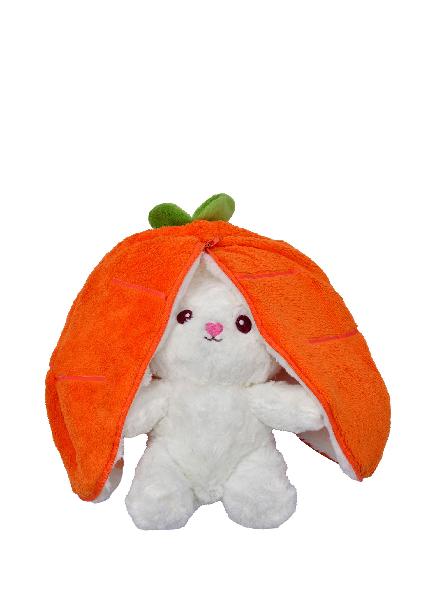 Boule De Petite - Carrot Rabbit My Plush Playmate Toy
