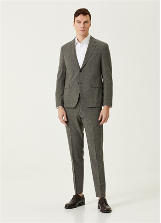 Palzileri Lab Erkek Antrasit Ekose Desenli Yün Takım Elbise Gri 50 IT Palzileri Lab Erkek Antrasit Ekose Desenli Yün Takım Elbise Gri 50 IT
