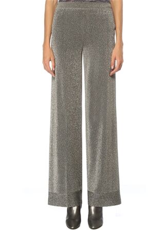 Missoni Kadın Yeşil Bol Paça Pantolon 40 IT