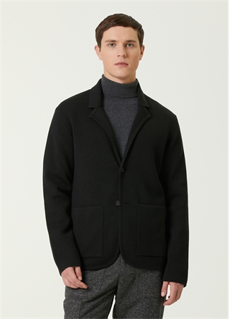 Z Zegna Erkek Siyah Triko Ceket XL IT Z Zegna Erkek Siyah Triko Ceket XL IT