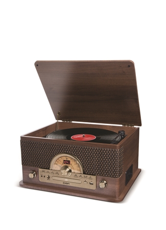 ION AUDIO Superior LP 7in Ahşap Müzik Sistemi EU ION AUDIO Superior LP 7in Ahşap Müzik Sistemi EU