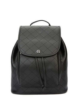 George Hogg Kadın Siyah Kapitoneli Sırt Çantası EU George Hogg Kadın Siyah Kapitoneli Sırt Çantası EU
