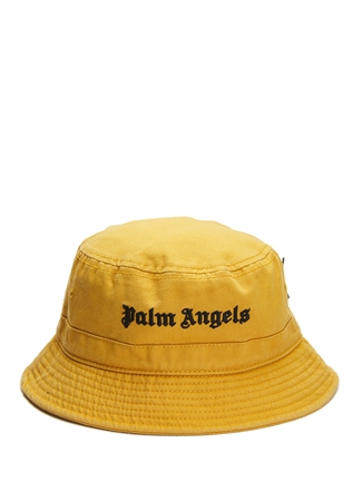 Palm Angels Kadın Sarı Logo Nakışlı Şapka Turuncu Eu Palm Angels Kadın Sarı Logo Nakışlı Şapka Turuncu Eu