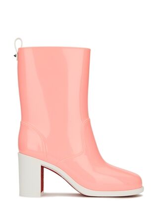 Christian Louboutin Kadın Pembe Beyaz Çizme 36 EU Christian Louboutin Kadın Pembe Beyaz Çizme 36 EU