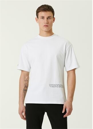 Ubahn Erkek Think Beyaz T-shirt L EU