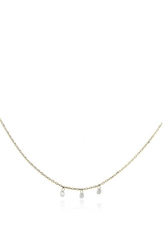 Collection-Pimiento Kadın Pırlantalı Altın Rengi Kolye EU