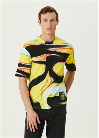Ambush Erkek Colorblocked Ebru Desenli T-shirt S Eu Ambush Erkek Colorblocked Ebru Desenli T-shirt S Eu