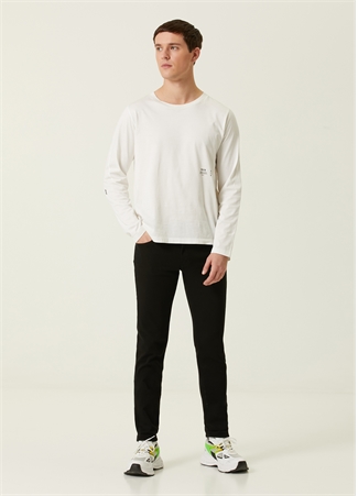 J Brand Erkek Taper Tyler Slim Straight Siyah Jean Pantolon 30 US J Brand Erkek Taper Tyler Slim Straight Siyah Jean Pantolon 30 US