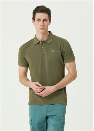 Gant Erkek Polo Yaka Yeşil L Eu