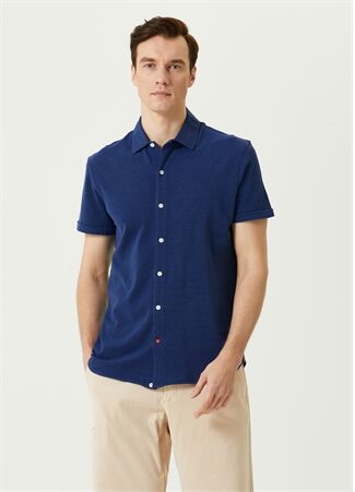 Isaia Erkek Gömlek Mavi 39 It