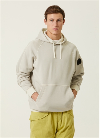 Stone Island Shadow Erkek Bej Kapüşonlu Sweatshirt S EU Stone Island Shadow Erkek Bej Kapüşonlu Sweatshirt S EU