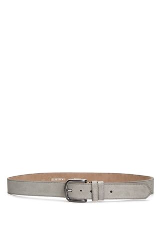 George Hogg Erkek Gri Süet Kemer 0 Eu