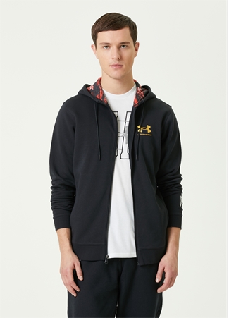 Under Armour Erkek Rival Fleece Siyah Kapüşonlu Sweatshirt S EU Under Armour Erkek Rival Fleece Siyah Kapüşonlu Sweatshirt S EU