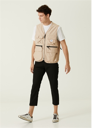 Obey Erkek Siyah Crop Pantolon 30 US