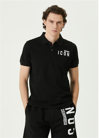 Dsquared2 Erkek Polo Yaka Siyah S Eu Dsquared2 Erkek Polo Yaka Siyah S Eu