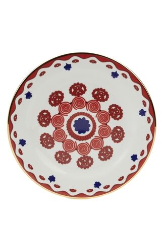 La Doublej Miki 2li Porselen Tatlı Tabağı Seti Beyaz