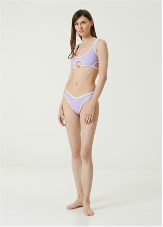 Gcds Kadın Lila Beyaz Ribana Dokulu Bikini Takımı Mor Xs Eu Gcds Kadın Lila Beyaz Ribana Dokulu Bikini Takımı Mor Xs Eu
