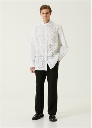 Tom Ford Erkek Siyah Beli Kordonlu Yün Pantolon 50 IT Tom Ford Erkek Siyah Beli Kordonlu Yün Pantolon 50 IT