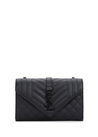 Kadın Small Envelope Siyah Deri Omuz Çantası EU Kadın Small Envelope Siyah Deri Omuz Çantası EU