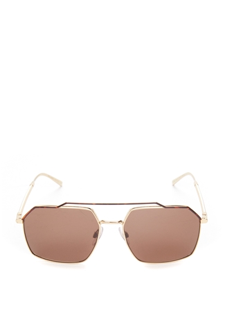 Dolce&gabbana Erkek Gold Güneş Gözlüğü Kahverengi 59 Eu Dolce&gabbana Erkek Gold Güneş Gözlüğü Kahverengi 59 Eu