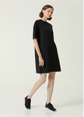 Nike Kadın NSW Siyah T-shirt Elbise XS EU
