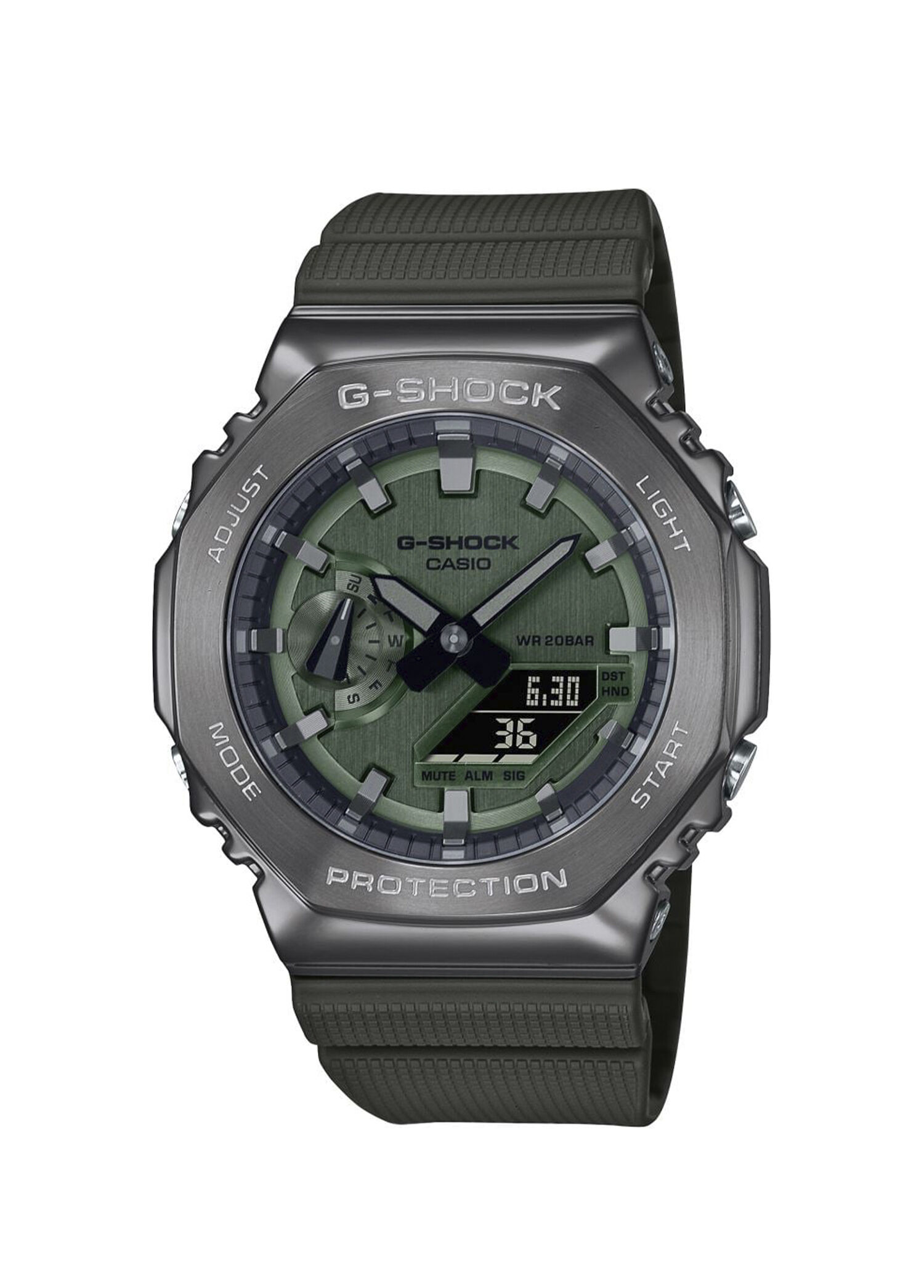 Casio Çok Renkli Erkek GM-2100B-3ADR Plastik Gri Kol Saati 1547383 | Beymen