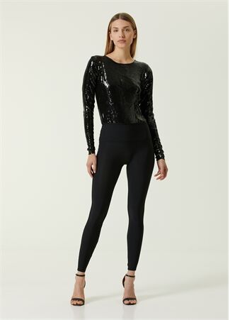 Schmart Kadın Siyah Tayt S EU