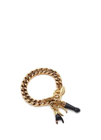 Mon Reve Kadın Figan Altın Rengi Kaplama Pirinç Bileklik EU Mon Reve Kadın Figan Altın Rengi Kaplama Pirinç Bileklik EU