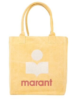 Isabel Marant Kadın Sarı Logo Detaylı Çanta EU Isabel Marant Kadın Sarı Logo Detaylı Çanta EU