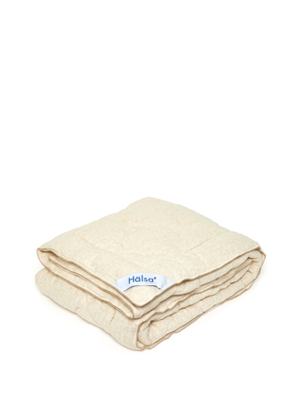 Hälsa Falun Belçika Keteni Ve Pamuk Bej Çift Kişilik Yorgan