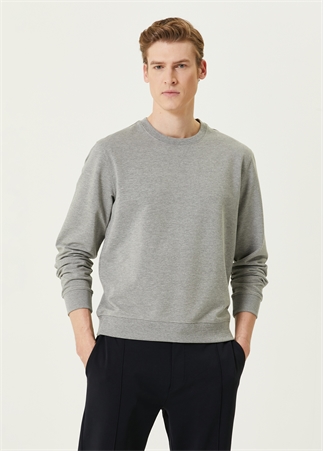 Beymen Collection Erkek Gri Bisiklet Yaka Sweatshirt S Eu Beymen Collection Erkek Gri Bisiklet Yaka Sweatshirt S Eu