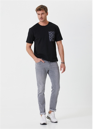 Network Erkek Slim Fit Açık Gri Denim Pantolon 29/30 Eu Network Erkek Slim Fit Açık Gri Denim Pantolon 29/30 Eu