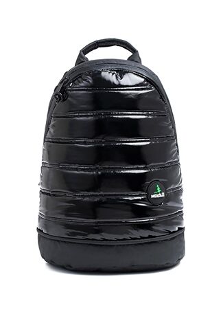 Mueslii Kadın RC7 Metalik Siyah Akıllı Puff Sırt Çantası EU
