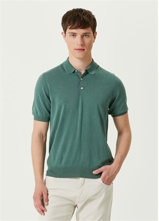 Boglioli Erkek Polo Yaka Yeşil L Eu