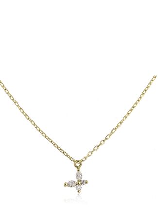 Collection-Pimiento Kadın Pırlantalı Altın Rengi Kolye EU