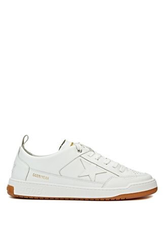 Golden Goose Erkek Yeah Beyaz Deri Sneaker 42 EU Golden Goose Erkek Yeah Beyaz Deri Sneaker 42 EU