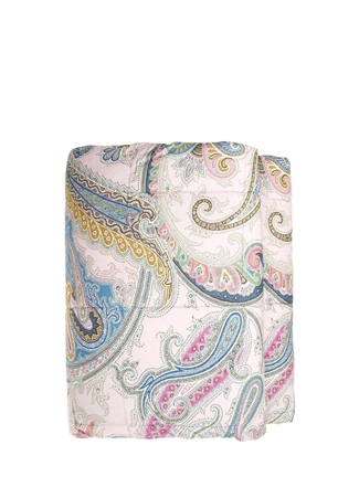 Etro Home Colorblocked Etnik Desenli Yatak Örtüsü Seti Pembe