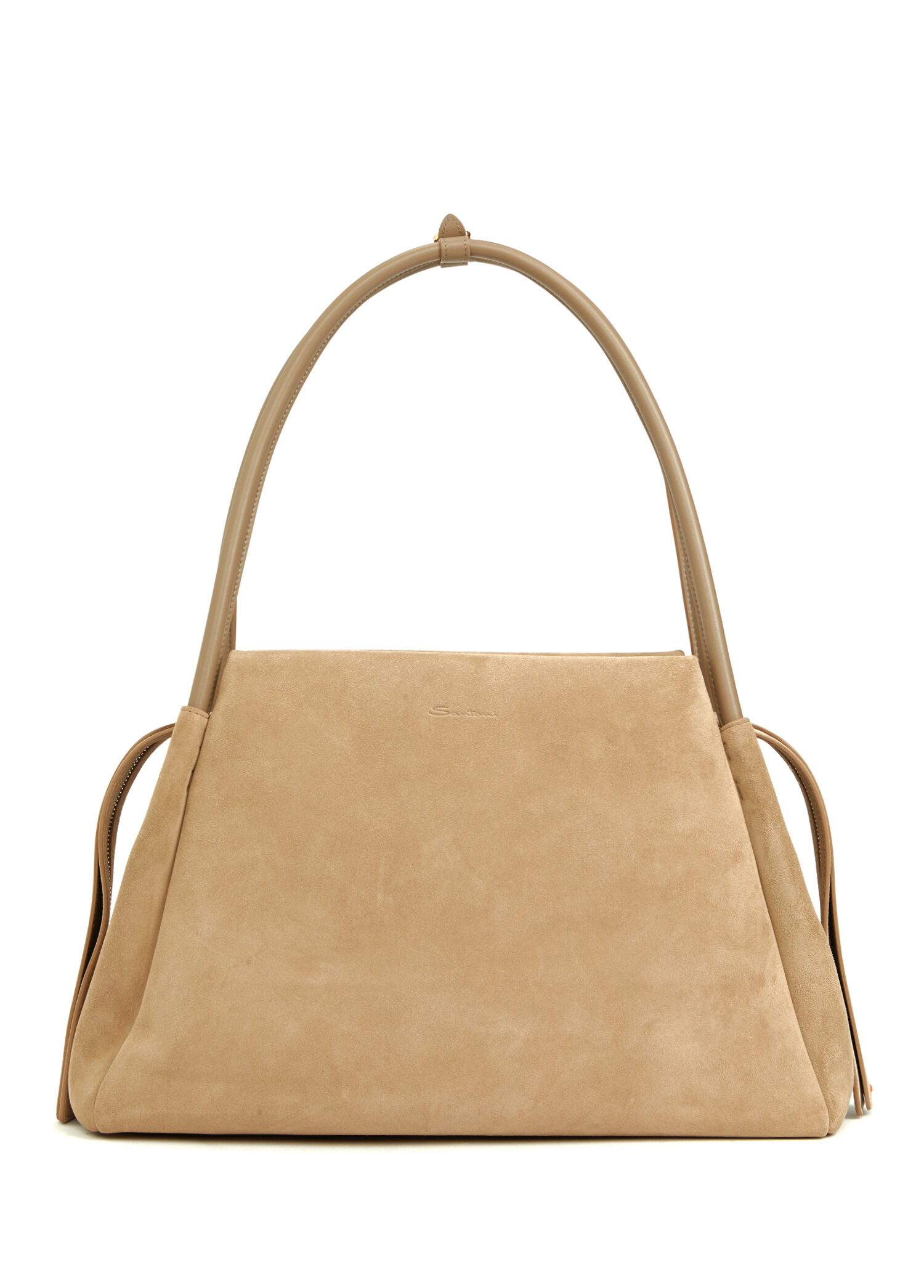 Santoni - Beige Women's Leather Bag