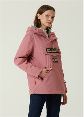 Napapijri Kadın Rainforest Pocket 3 Pembe Mont S EU