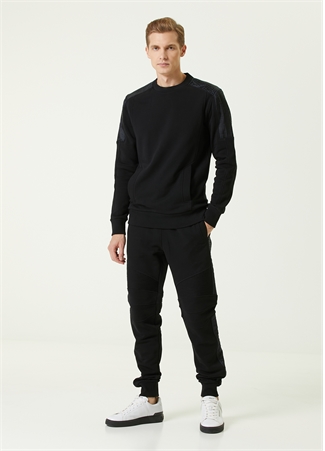 Balmain Erkek Siyah Logo Baskı Detaylı Jogger Eşofman S EU Balmain Erkek Siyah Logo Baskı Detaylı Jogger Eşofman S EU
