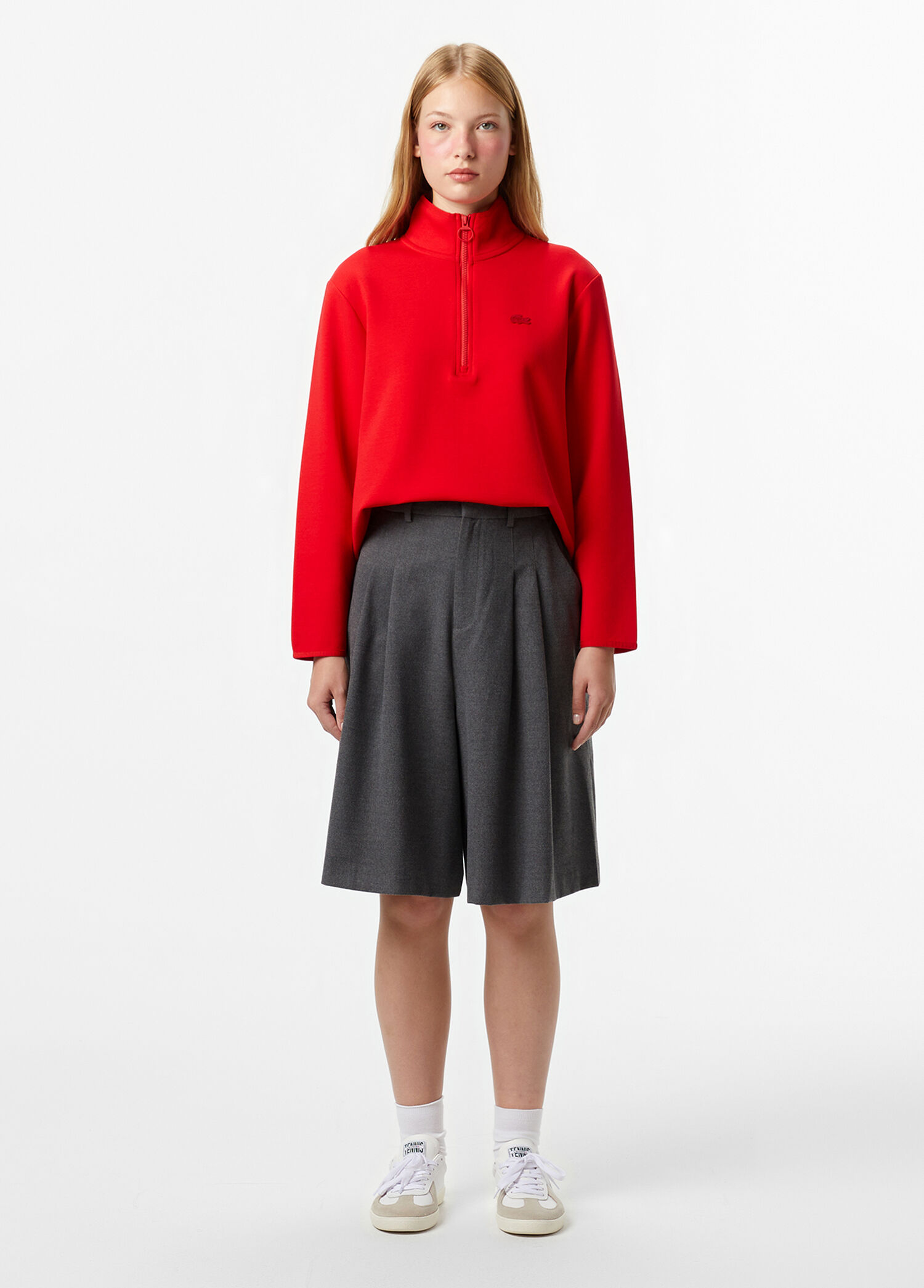 Lacoste Gri-050 Kadın Gri Kadın Bermuda Şort 1831487 | Beymen