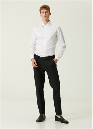 Beymen Collection Erkek Drop 8 Siyah Chino Pantolon 52 IT